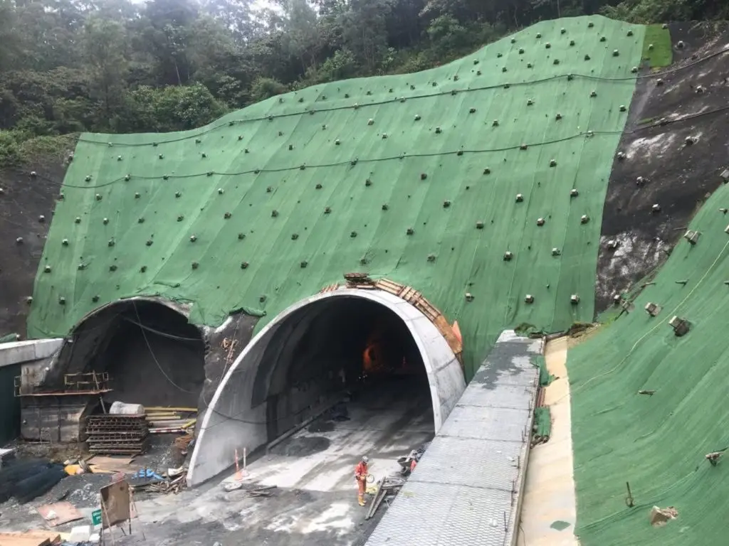 Outdoor Geosynthetic Designed To Protect The Soil Against Erosion ...