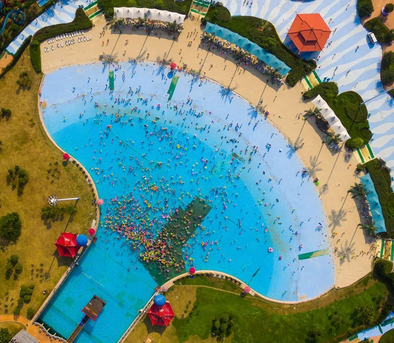 Water Park Wave Pool Machine Surf Tsunami Amusement Equipment