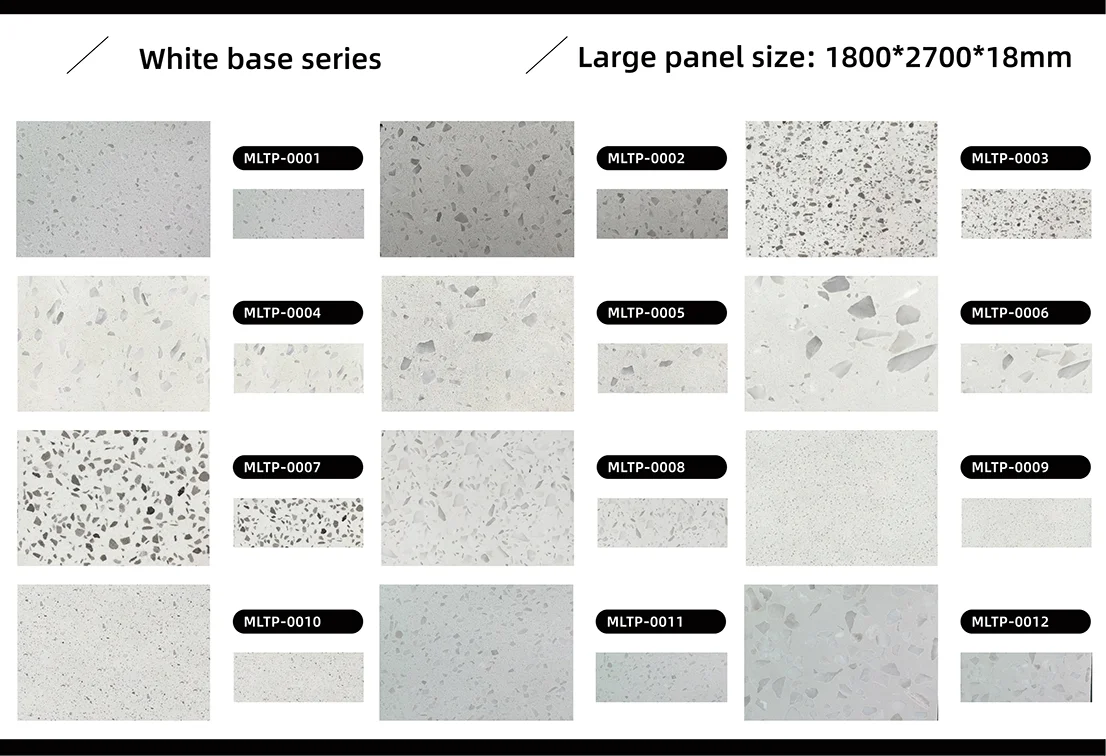 Custom Make Precast Marble Chips Cement Based Design Terrazzo Slab ...