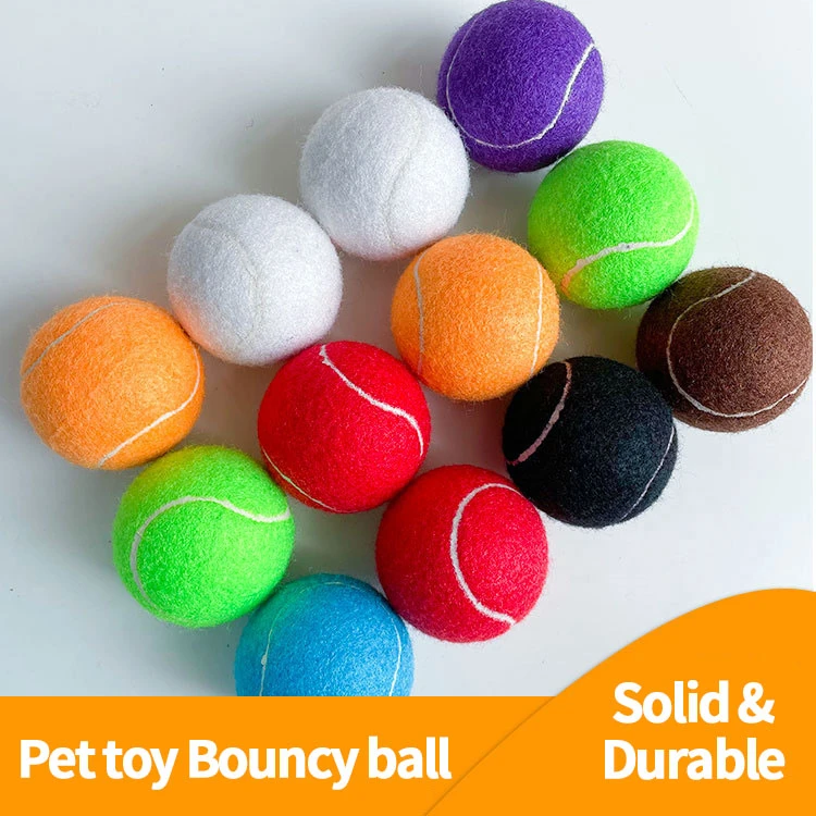 Customized Logo Pet Tennis Balls - Durable & Interactive