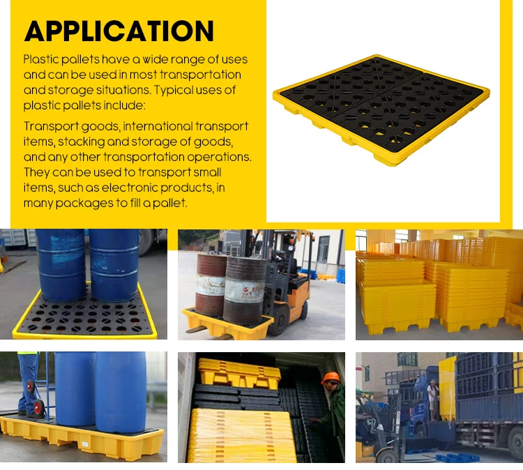 Single Ibc Spill Pallet 1000l Spill Containment Oil Pallet - Buy Single ...