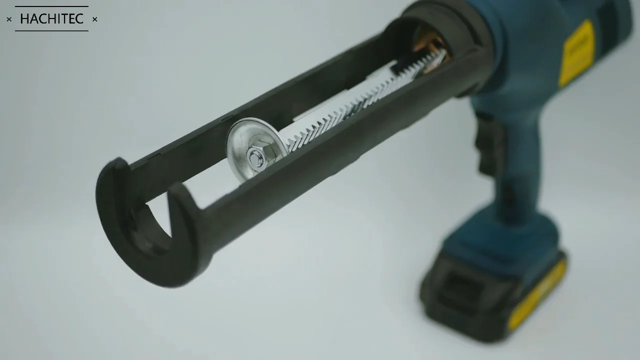 Lithium-ion Electric Caulking Gun 18v Cordless Caulk Gun With Piston ...