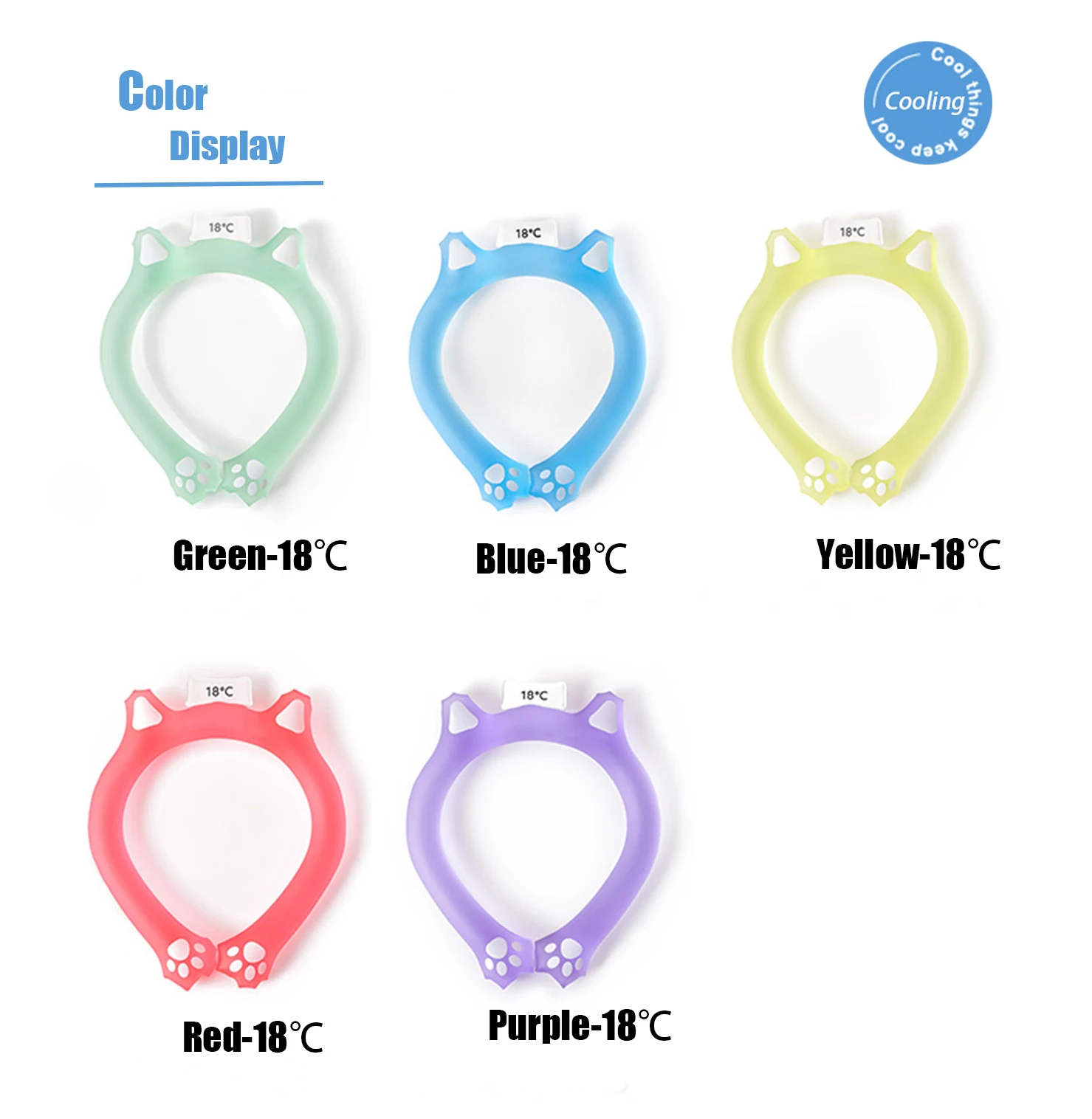 Factory Price Neck Cooling Tube Cooling Neck Colorful Pcm Cooling Neck ...