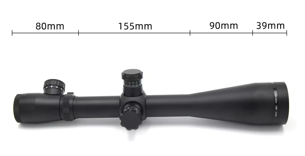 M1 6-24x50 Long Range Sight Scope Red Green Black Mild Dot Scope For ...