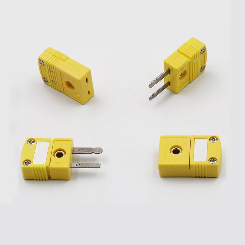 industrial 2 pin socket connector male type k mini thermocouple female ...