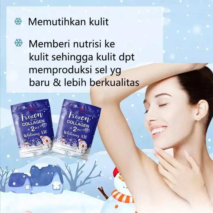 Frozen Collagen Lightening Capsules Vitamin C 100% Natural Herbal ...