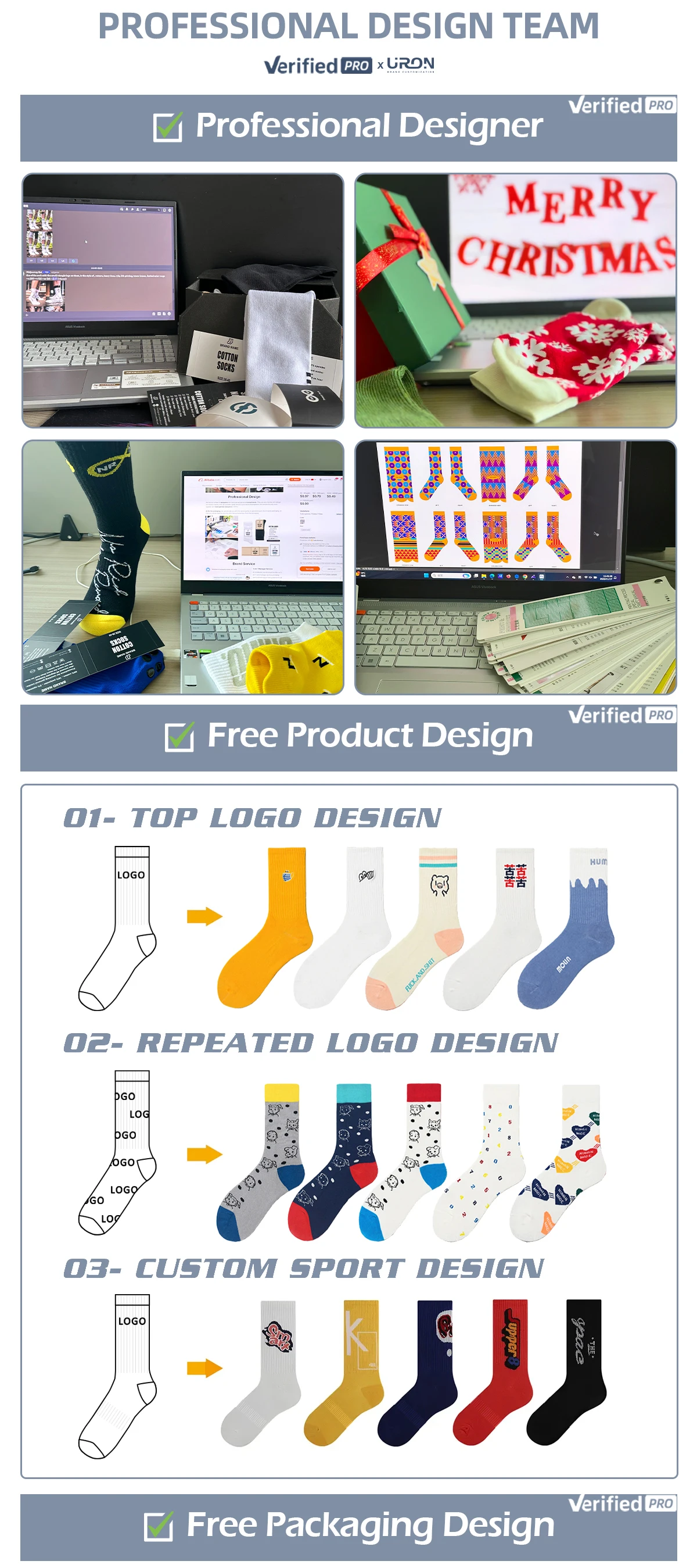 Shop Our Free Sample Luxury Quality Men's Crew Socks