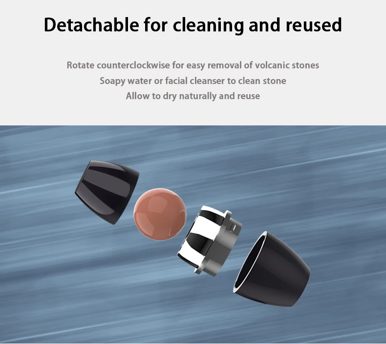 Skincare Tool Washable Oil-control Facial Nose Oil Absorbing Volcano ...