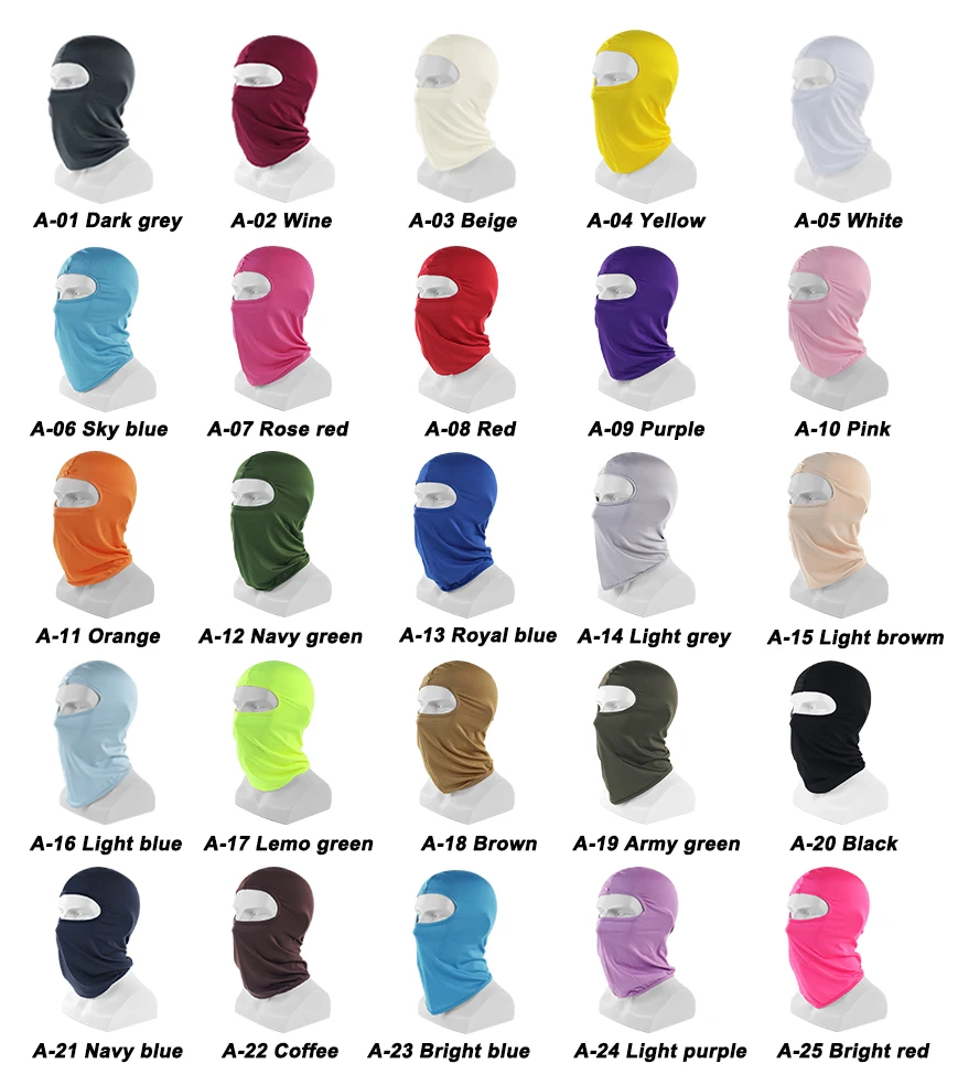 Wholesale Custom Logo Balaclava - Breathable & Solid Design