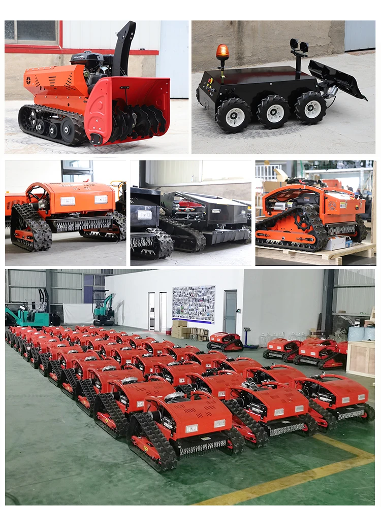 Efficient Snow Removal with China Remote Control Snow Pusher