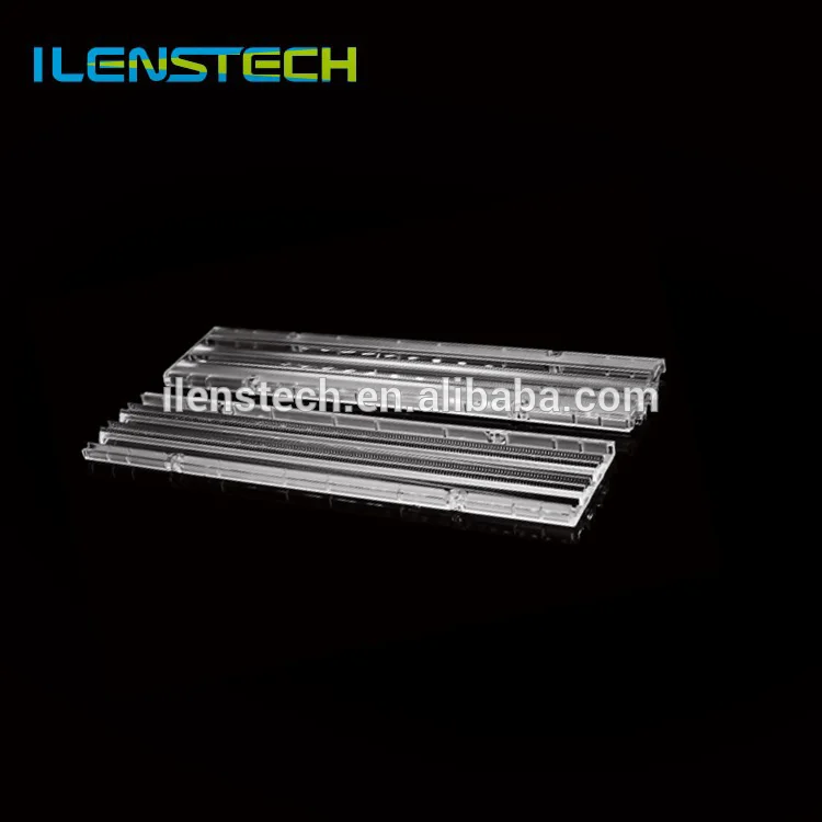 optical acrylic led linear light lens 30 degree led lens office light ...