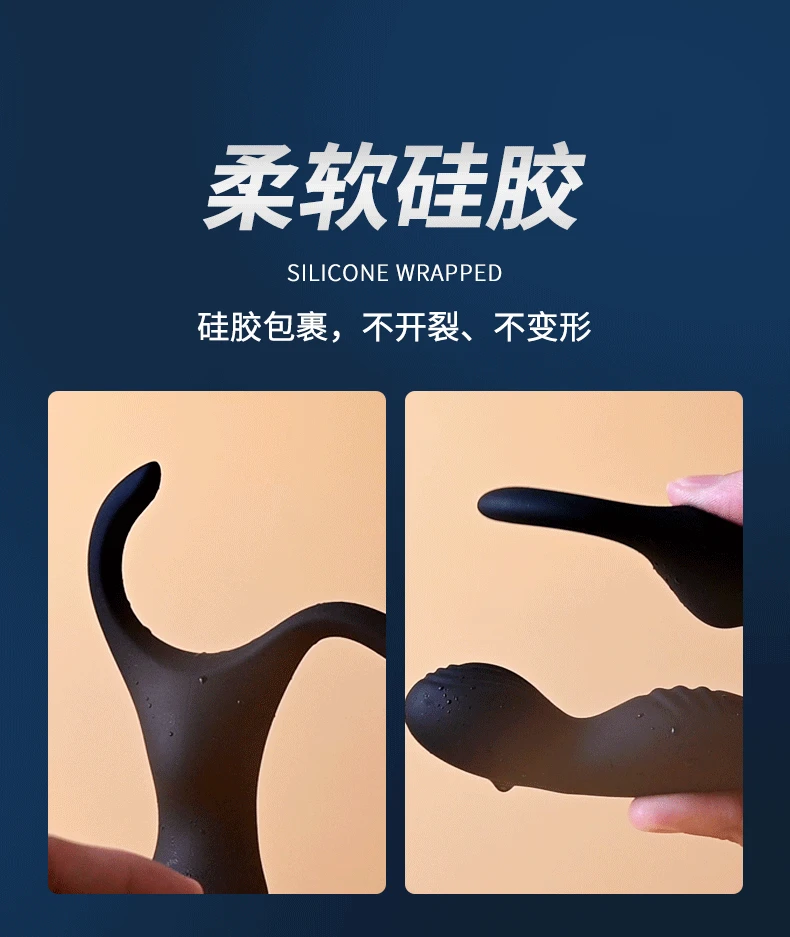 Vibration Prostate Massager Wireless Wear Pulse Massage Masturbation