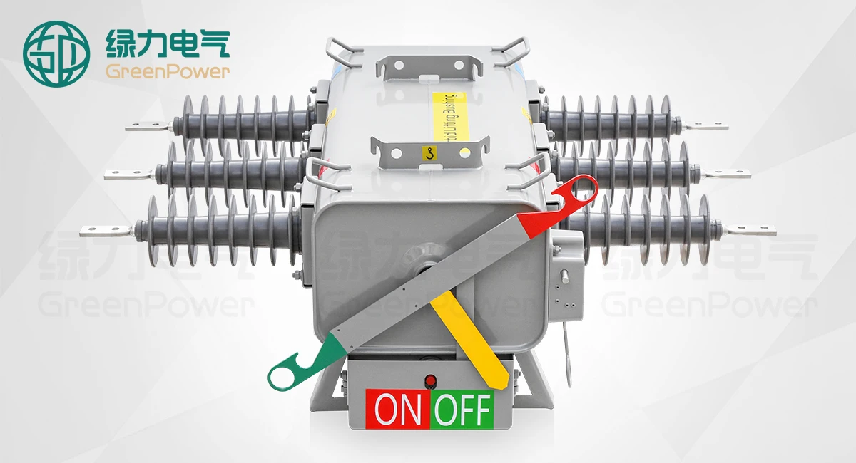 Outdoor Load Break Switch 12kv SF6 Gas Intelligent Automatic Recloser LBS