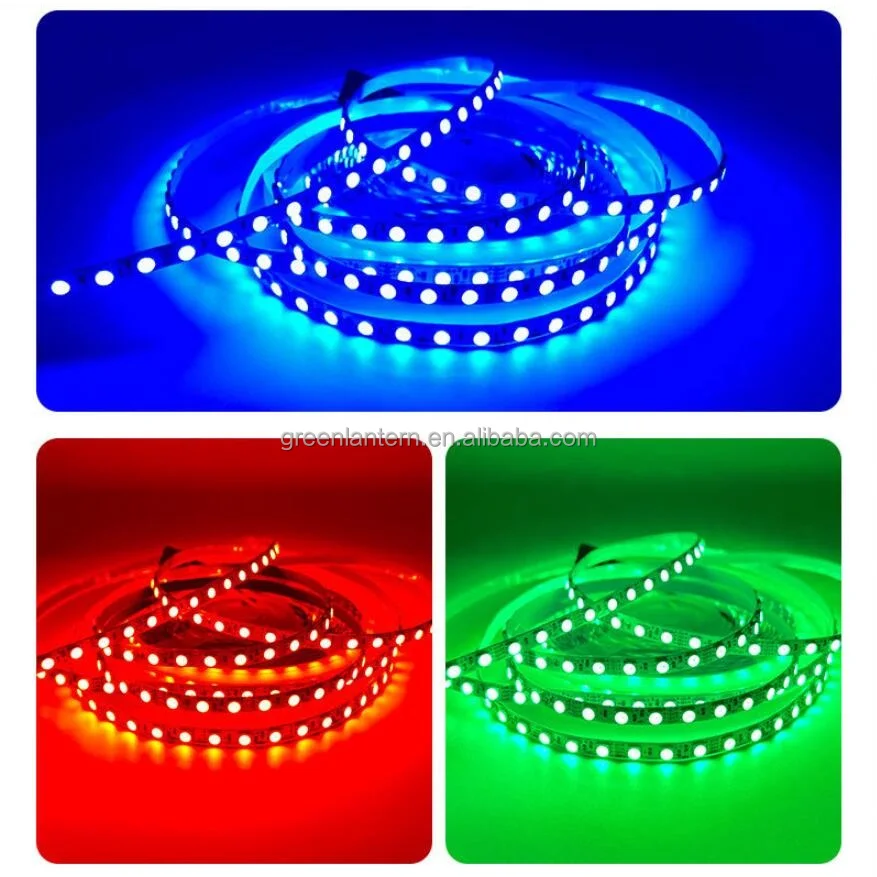 5mm Pcb Narrow Width 12v 24v Rgb Color 3535 120leds/m Smd3535 Flexible ...