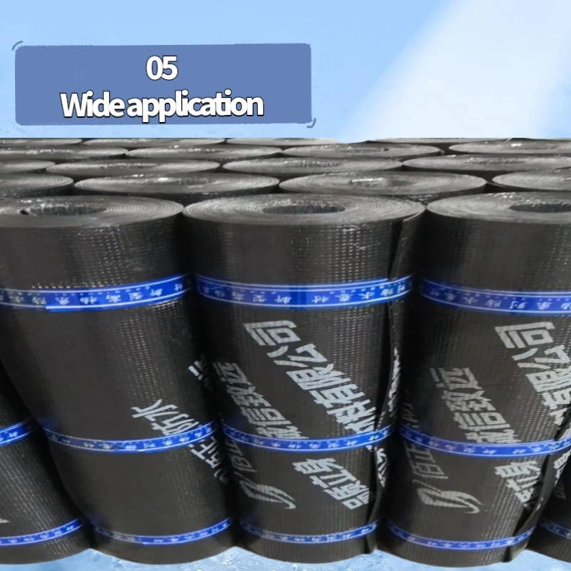 Sbs Modified Asphalt Bituminous Waterproofing Membrane Sheet Roll Self ...
