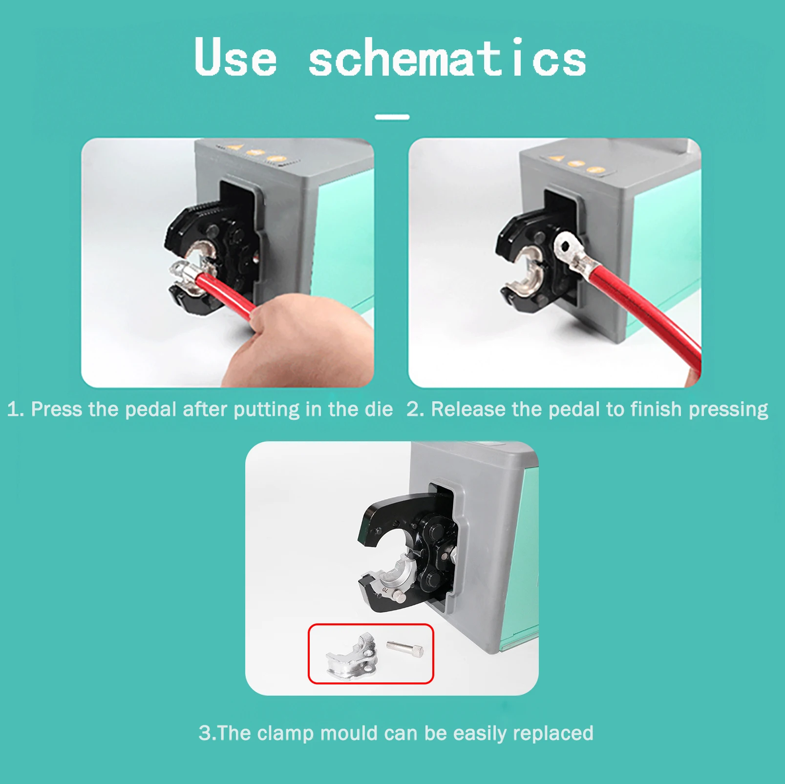 NB-50A Pneumatic Wire Cutters - Precision and Efficiency