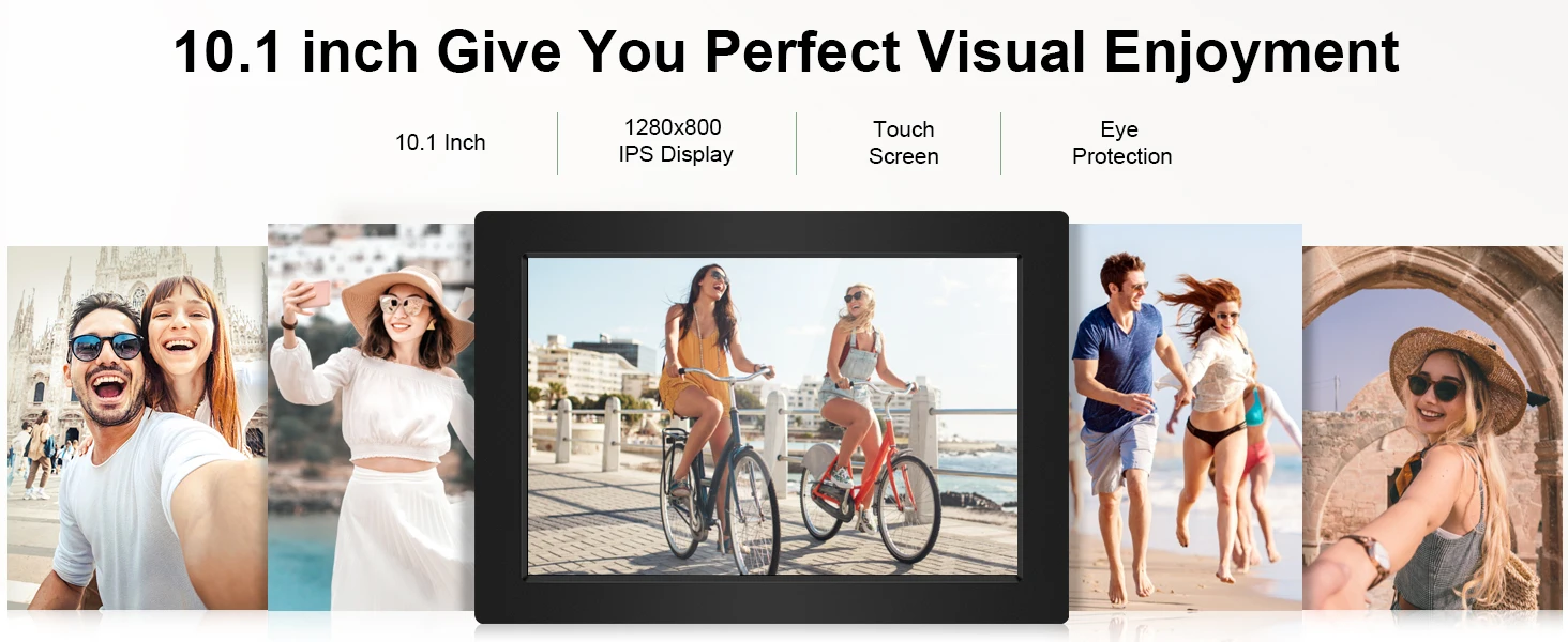 Digital Picture Frame Email Photos From Anywhere Touch Screen Digital ...