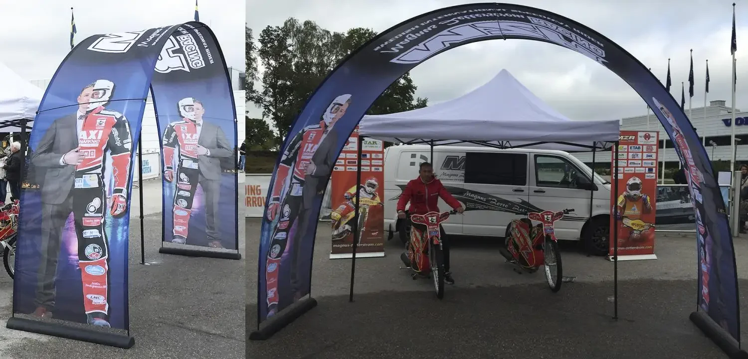 Tension Arch Display Backdrop Custom Printing Hot Selling Bow Backdrop ...