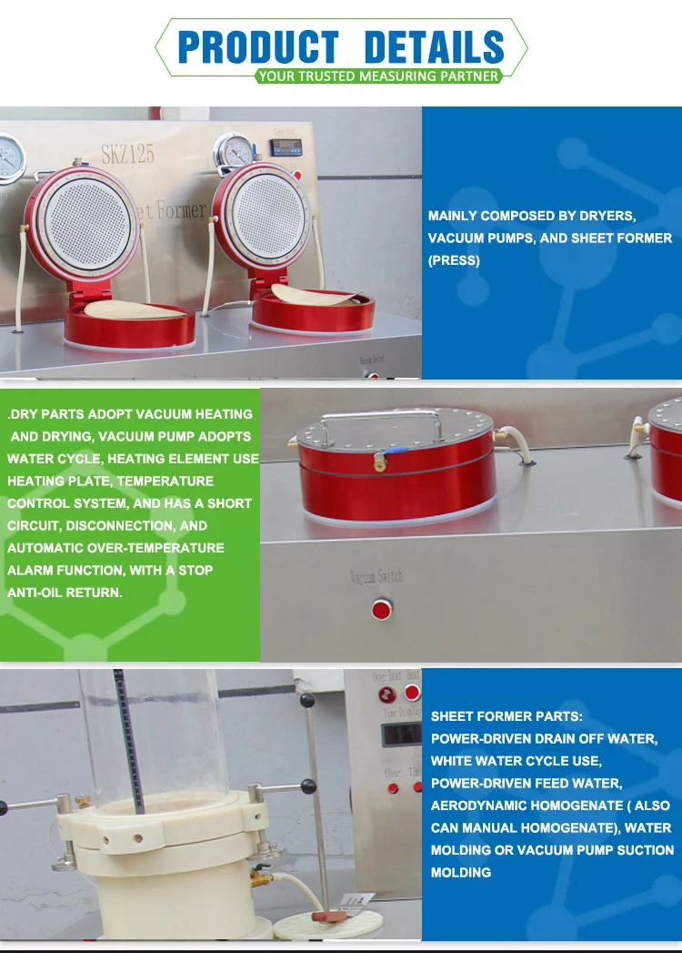 RAPID-KOETHEN Handsheet Maker - Efficient Pulp Testing