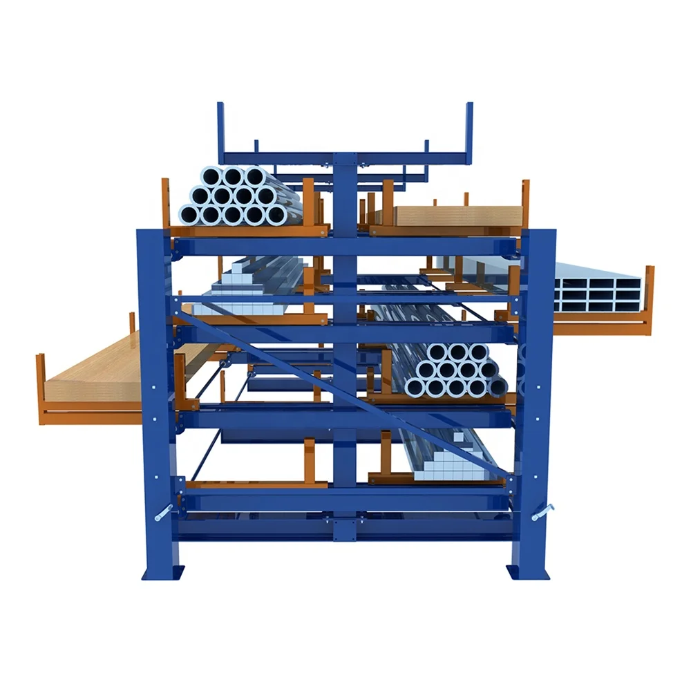 Warehouse Storage Cantilever Industrial Pipe Rack - Buy Warehouse Long ...