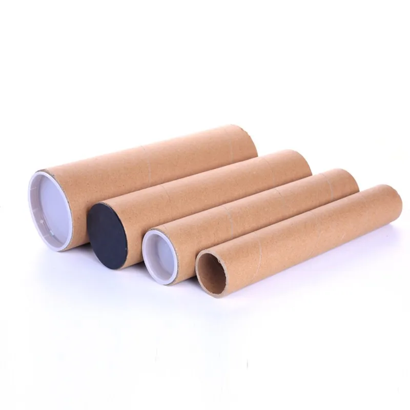 Customized Kraft Food Grade Paper Tubes Packaging Cardboard Mailing ...