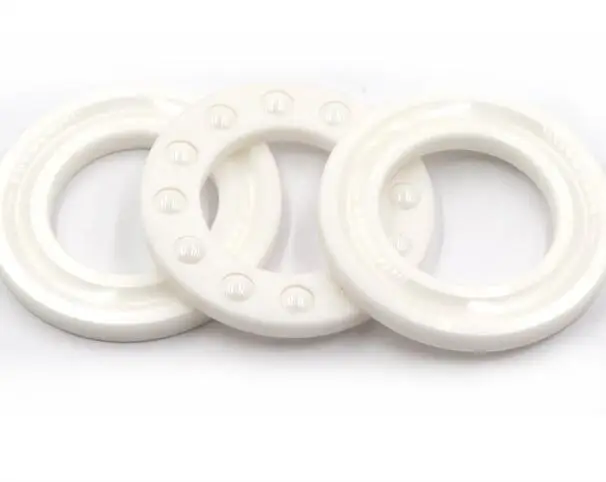 전체 지르코니아 ZrO2 세라믹 스러스트 볼 베어링 51108 51100 51101 51102 51103 51104 ...