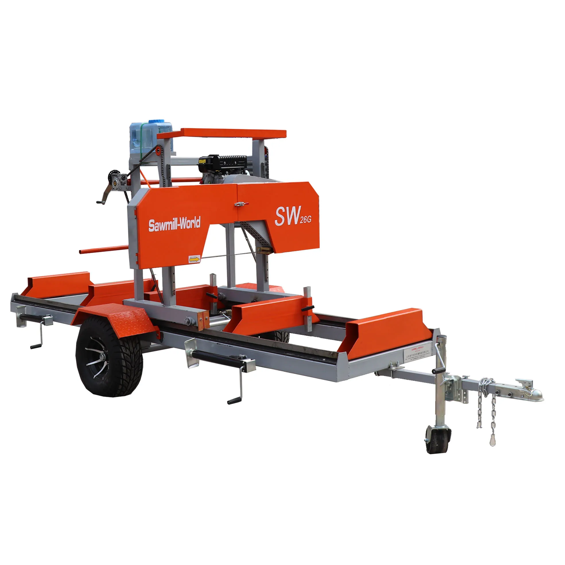 2024 New Horizontal Sawmill Horizontal Log Sawing Machine Wood Band Saw ...