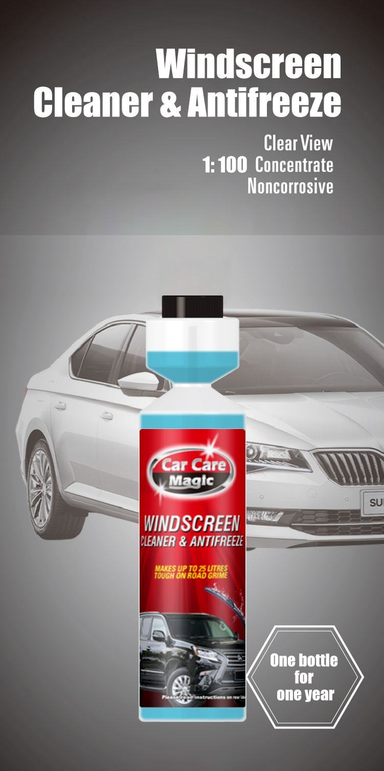 Perfectly Clean And Anti-freeze Visual Clarity Windshield Wash Fluid ...