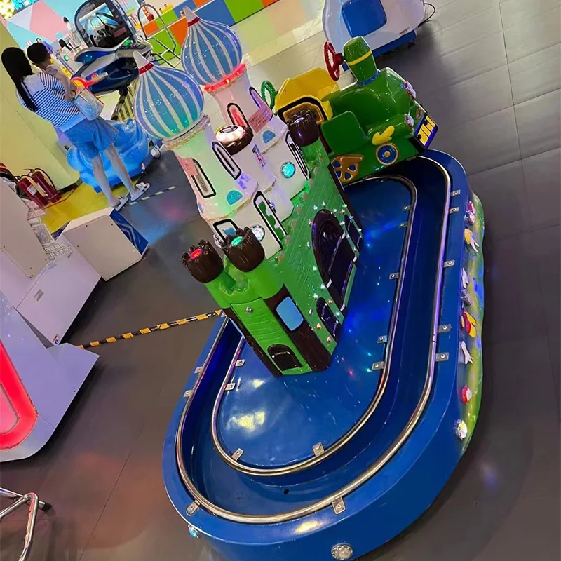 Kids Playground Castle Train Electric Children Coin-operated Arcade ...