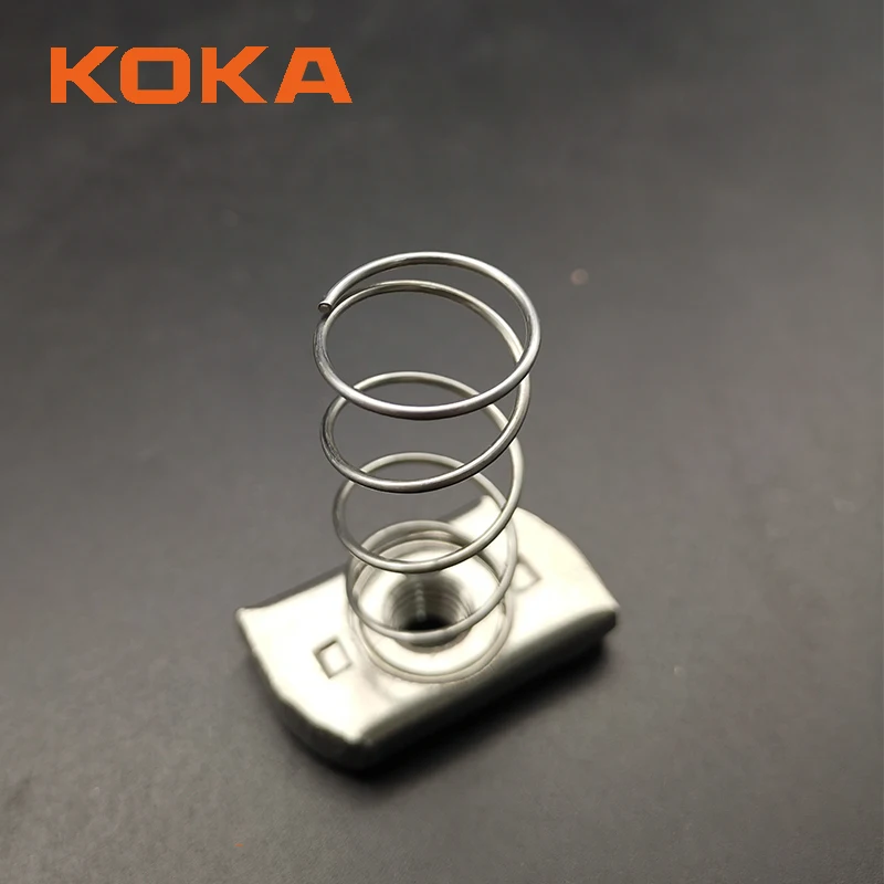 Ss304 Ss316 Spring Unistrut Channel Nut| Alibaba.com