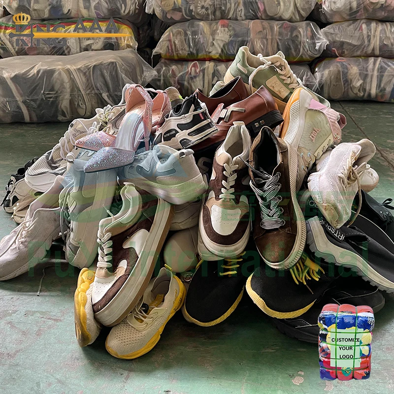 Mixed Men Ladies Bulk Sport Shoe Used Shoes Bales Branded Sepatu Bekas ...