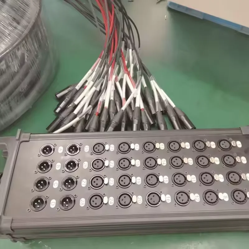 32 Channels Roll Stage Box Cable Dmx Audio De Y Power Snake XLR Cable ...