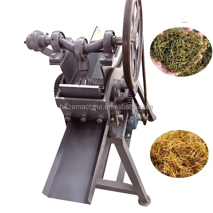 Automatic Herbal Tea Leaf Lemongrass Shredder Cutter Slicer Machine ...