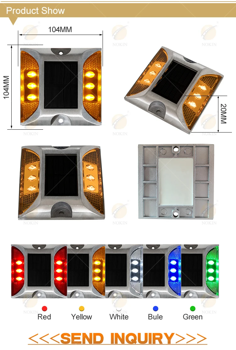 High Brightness IP68 Flashing Traffic Marker Light LED