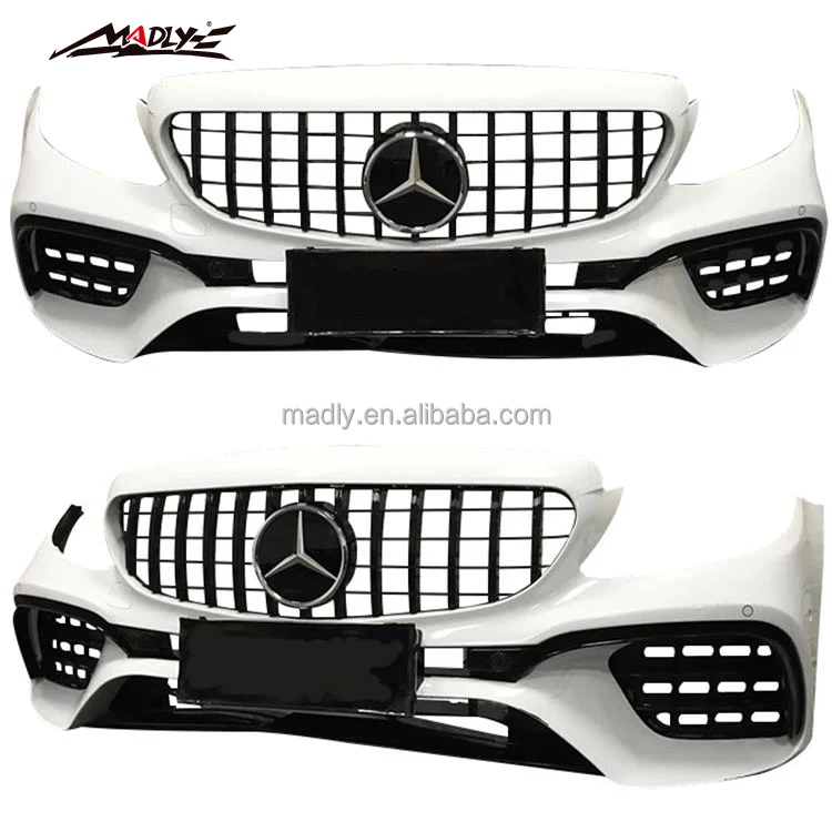 C65 Amg Style Front Bumper For Mercedes Benz C Class W205 To C65 Front ...