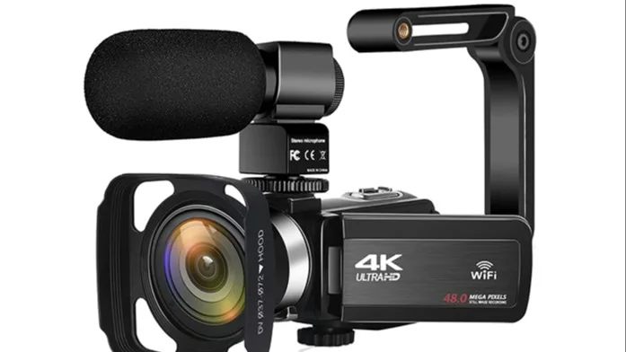 4k Camcorder Vlogging Video Camera For Youtube 48mp 16x Ir Night Vision ...