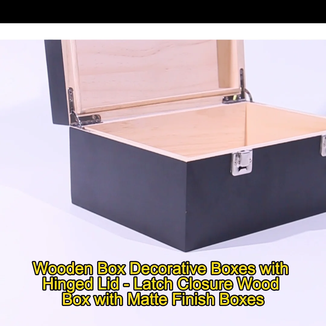 Wood And Leather Treasure Chest With Latch,Storage,Gift,Decoration,Pirate Chest,Vintage Handmade ...