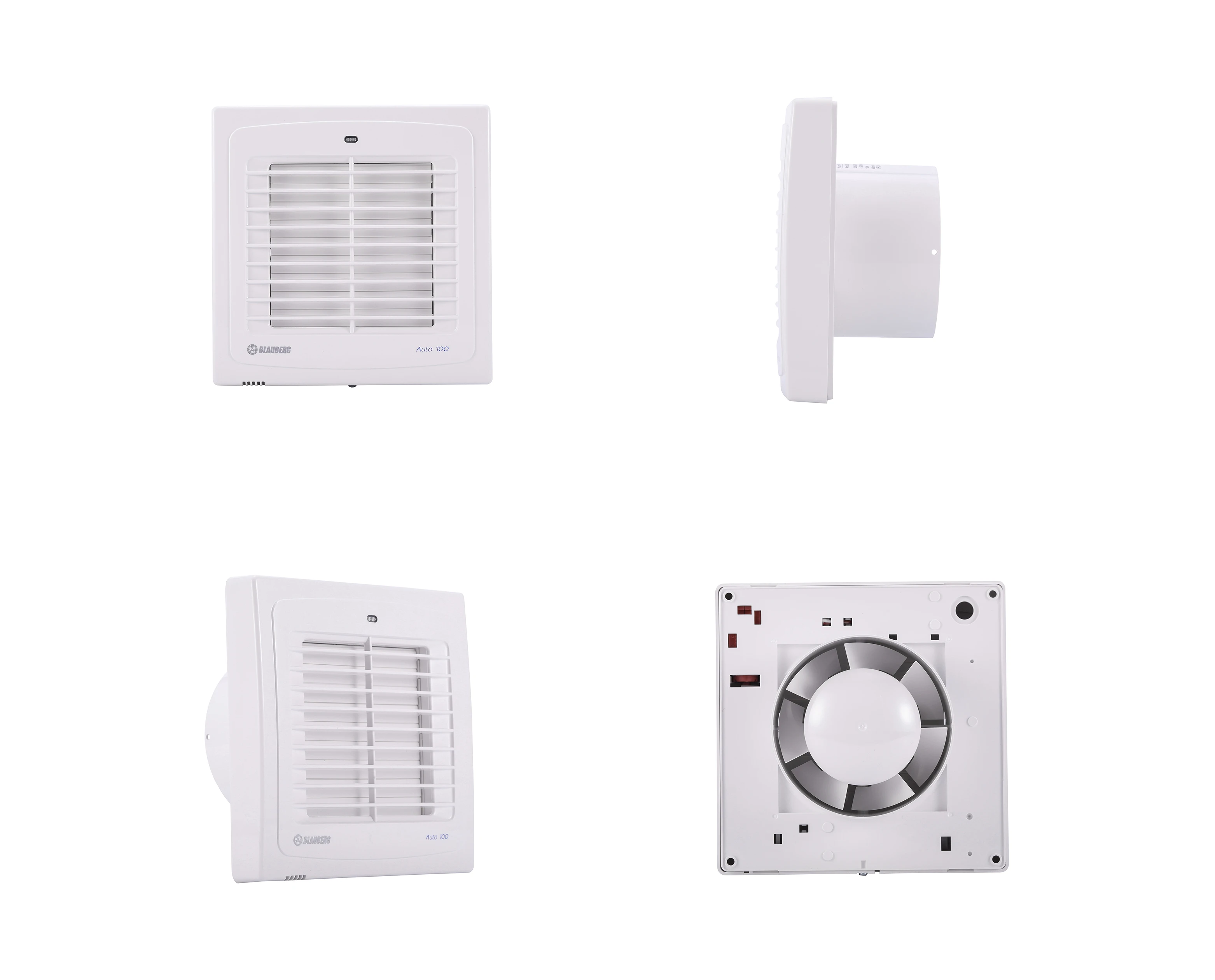Electrical Shutter Window Or Wall Mounted Bathroom Exhaust Fan Auto 100 ...