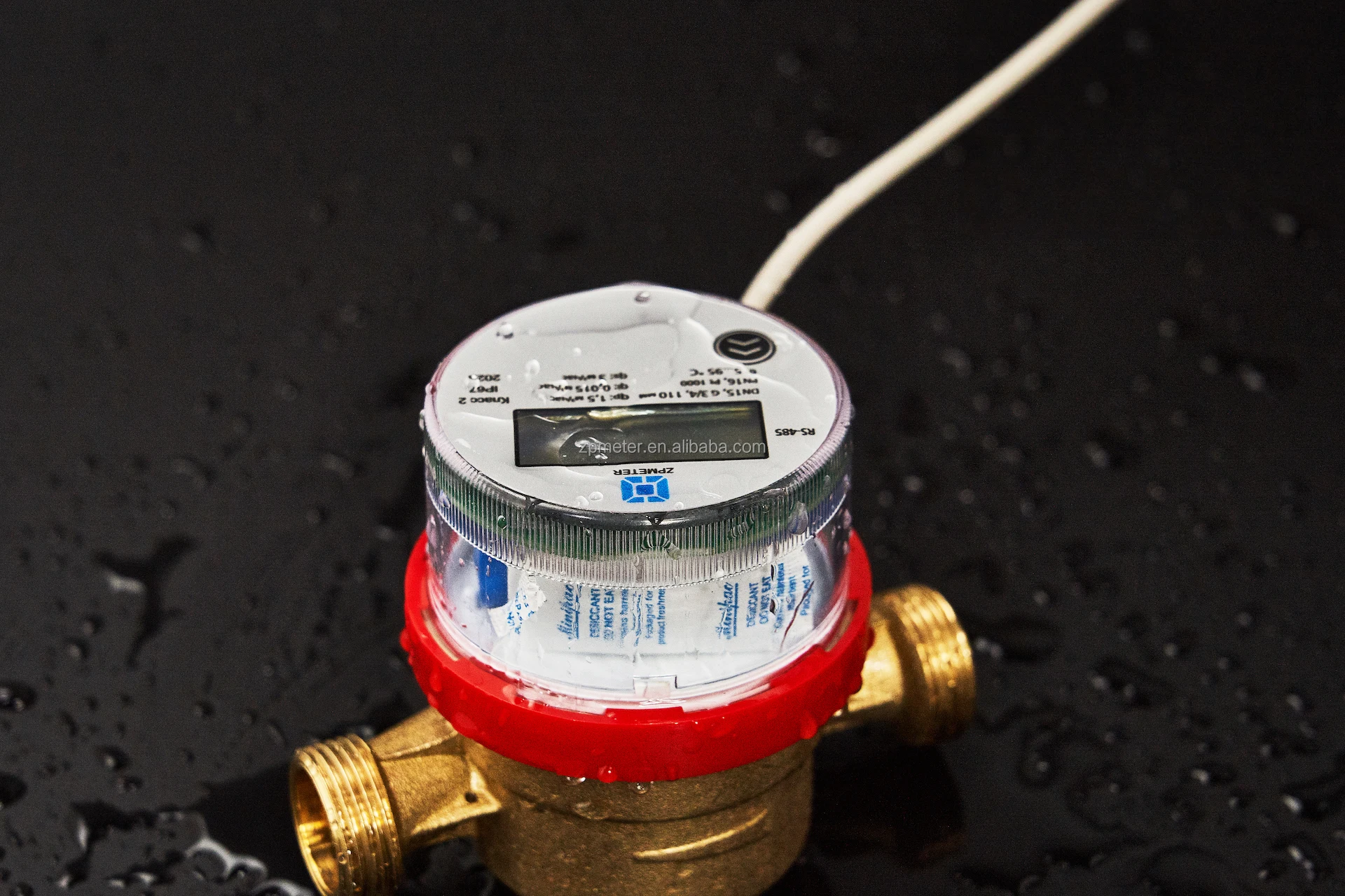 Smart Single Jet Water Meters with Wired M-bus Rs485 Pulse Output ...