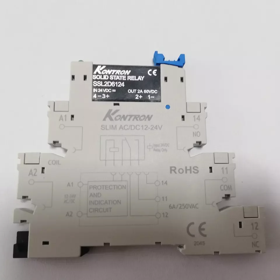 Kontron Miniature Solid State Relay 2A 240V AC/DC, Sealed Protection ...