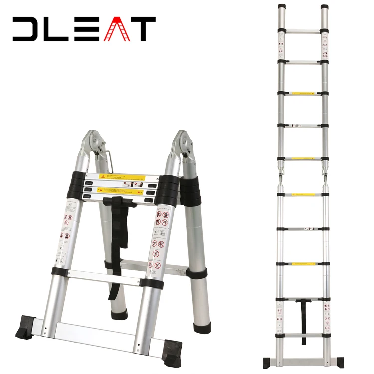 Wholesale Cheap Ladders Aluminium Telescopic Ladders With 10 Step ...