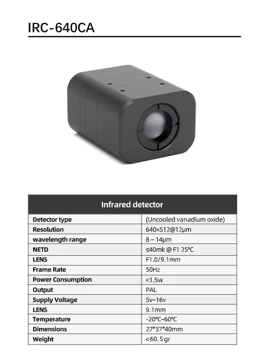 CADDXFPV High Resolution eclipse 003/006hd Analog signal Thermal ...