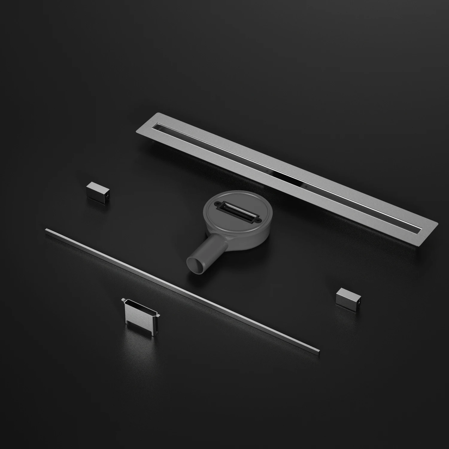 Customizable Efficiency Stainless Steel Slim Drain