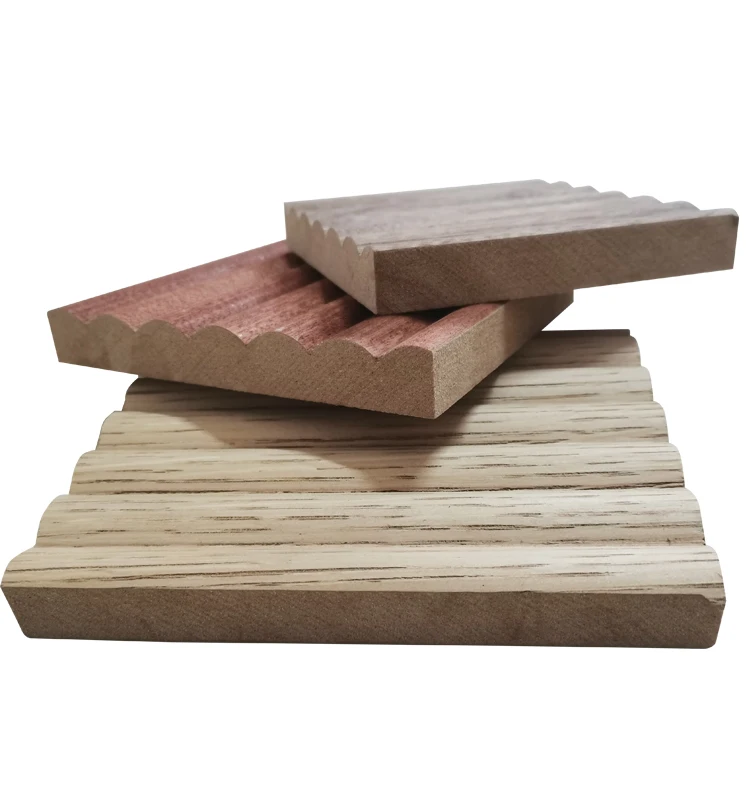 Fluted Panel MDF in Oak Fluted Wood Panels Fluted 3D Wall Art Panel ...