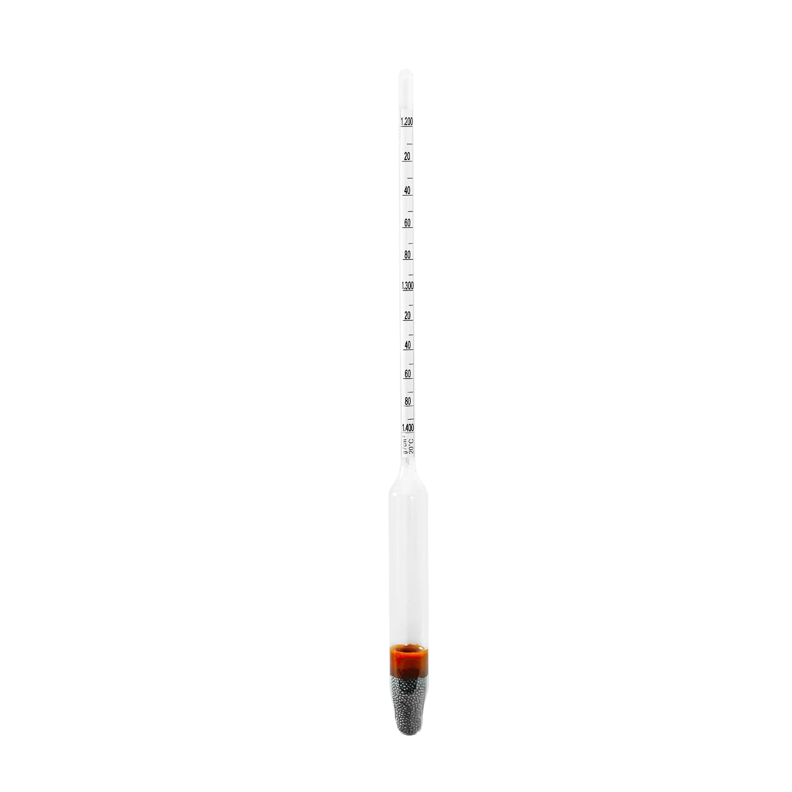 Hydrometer Density Meter Glass Density meter for measuring 1.2-1.4 ...