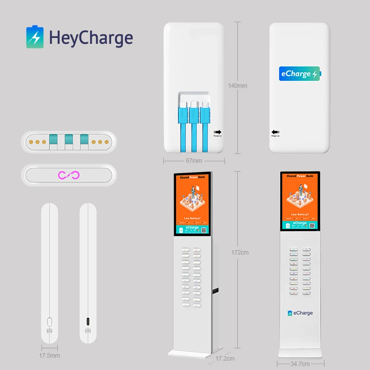 Outdoor Power Bank Rental for Digital Billboards & Hotels