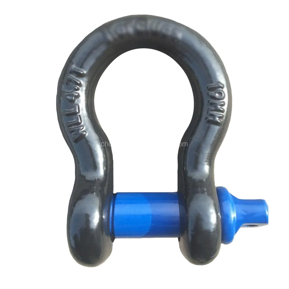 Hot Dipped Galvanized Shackles - Durable Carbon Steel