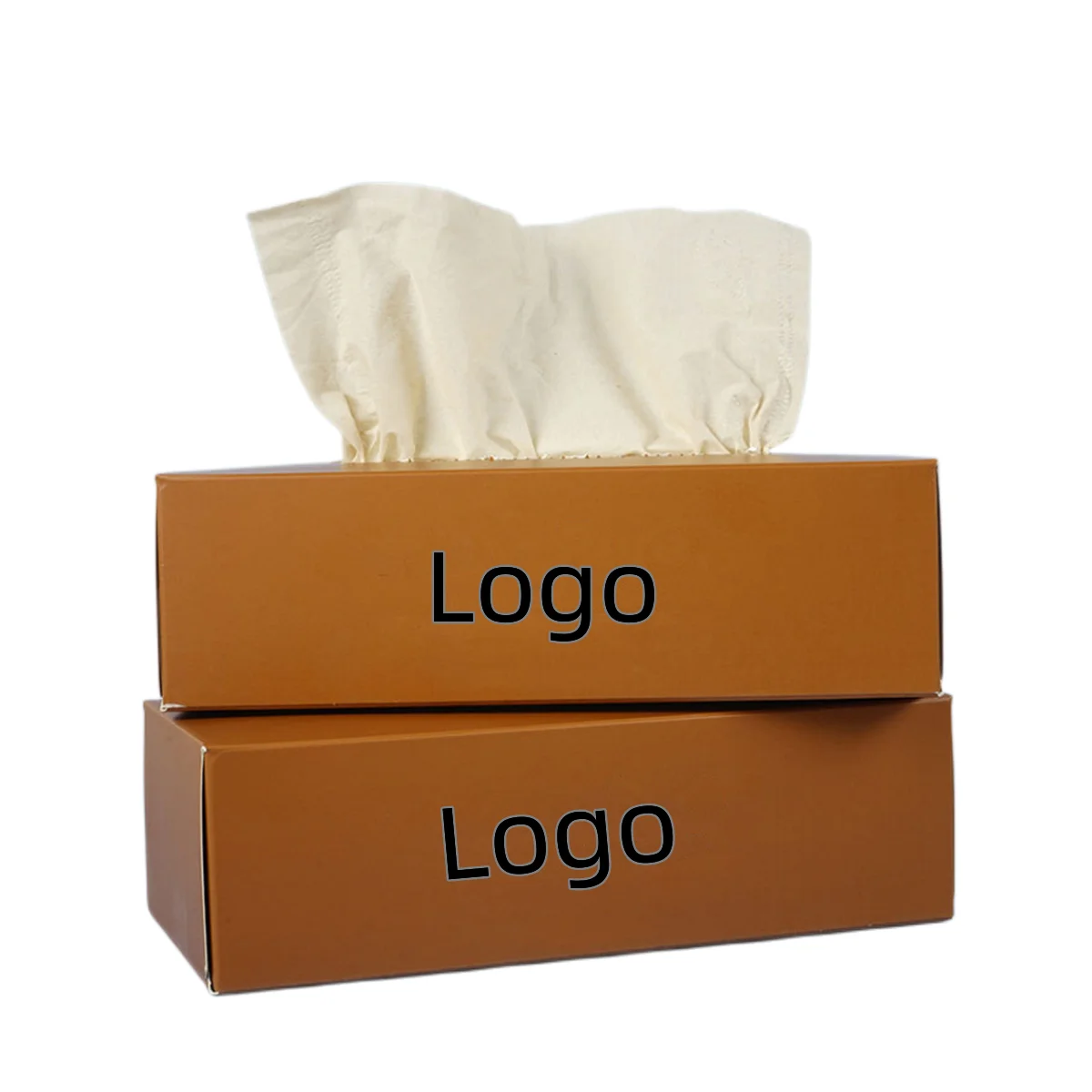 Customized 100% Bamboo Premium Box Facial Tissues 2 Ply 120 Sheets For ...