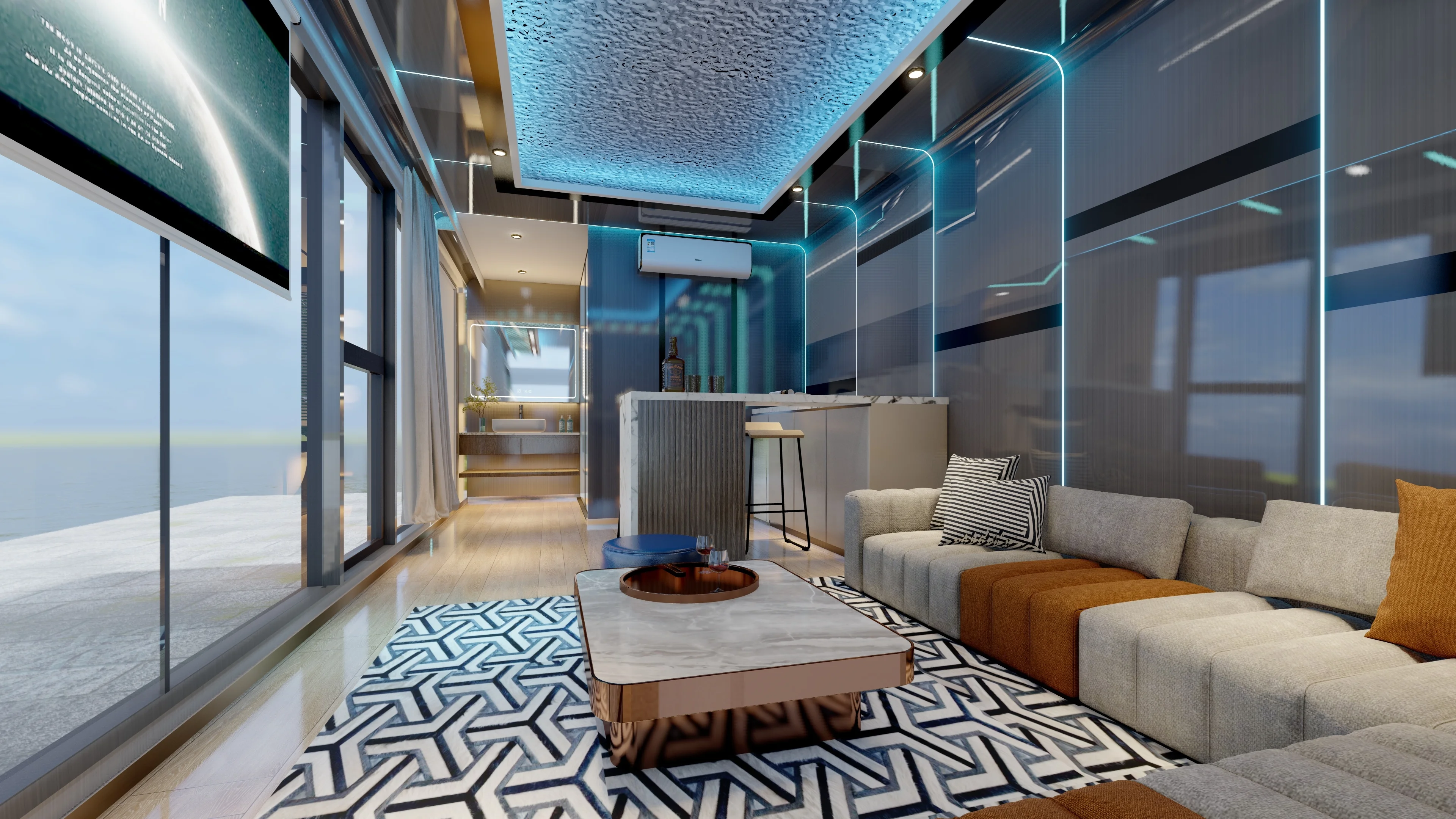 High Quality Customised Prefabricated Steel Structure Mobile Home Space ...