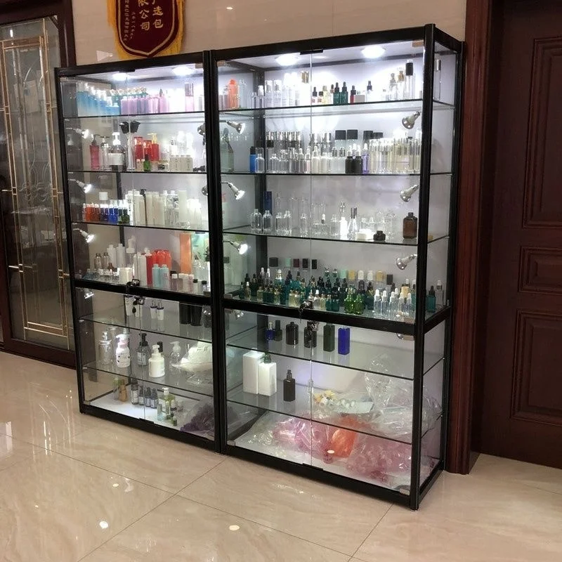 Aluminium Frame Store Display Showcase - Flat Pack Accessories